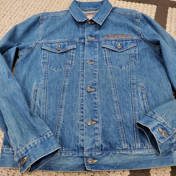 Hard Rock Cafe | Jackets & Coats | Mens Vintage Hard Rock Jean Jacket ...